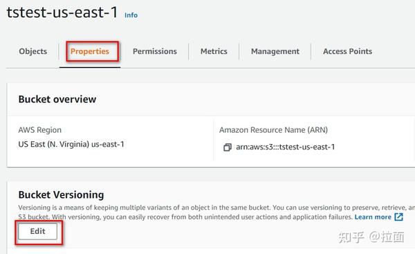 AWS S3 常用命令及 versioning - 知乎