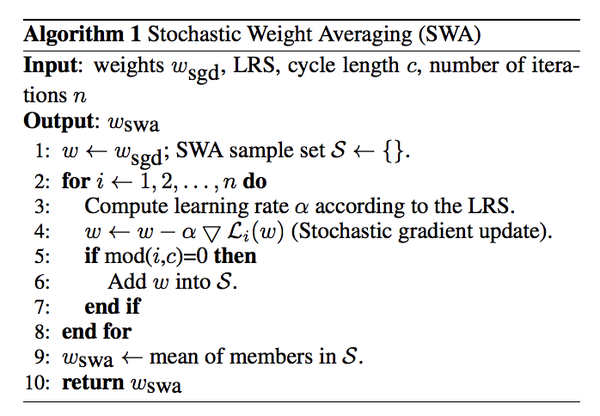 【简读】Stochastic Weight Averaging Revisited - 知乎
