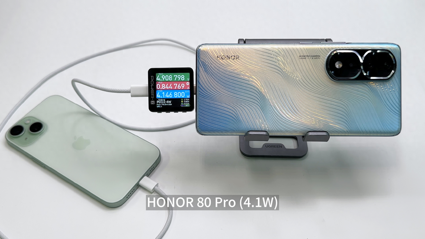 反向充电却被充电？5W也可紧急供电，iPhone 15 反向充电测试 - 知乎