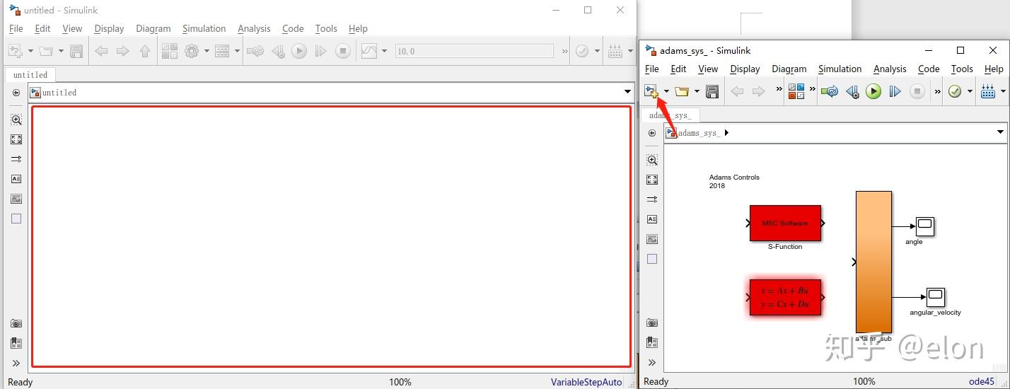 如何实现Matlab--Adams联合仿真 - 知乎