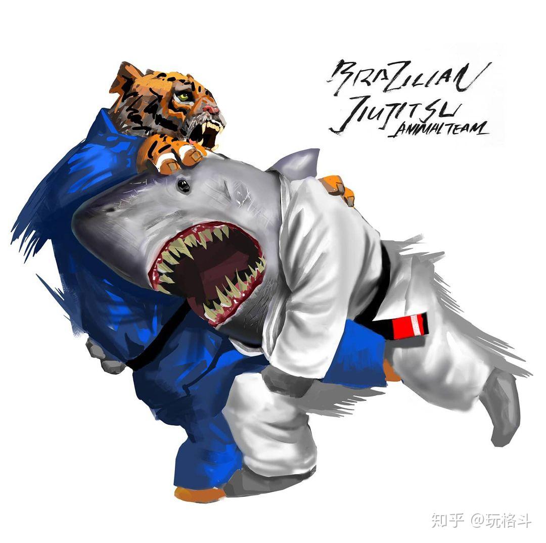 JIUJITSU ANIMAL TEAM & SPORTS巴西柔术动物海报作品集 - 知乎