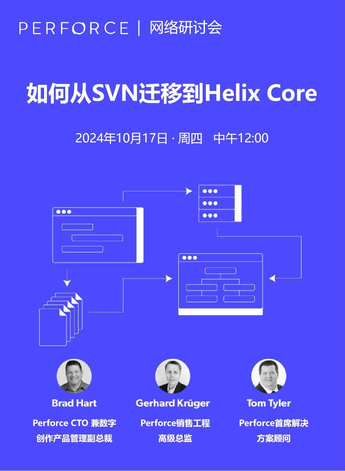 如何从SVN迁移到现代化的数据管理系统Helix Core？欢迎报名参与Perforce研讨会 - 知乎