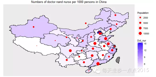 手把手教你使用ggplot2绘制中国地图 - 知乎