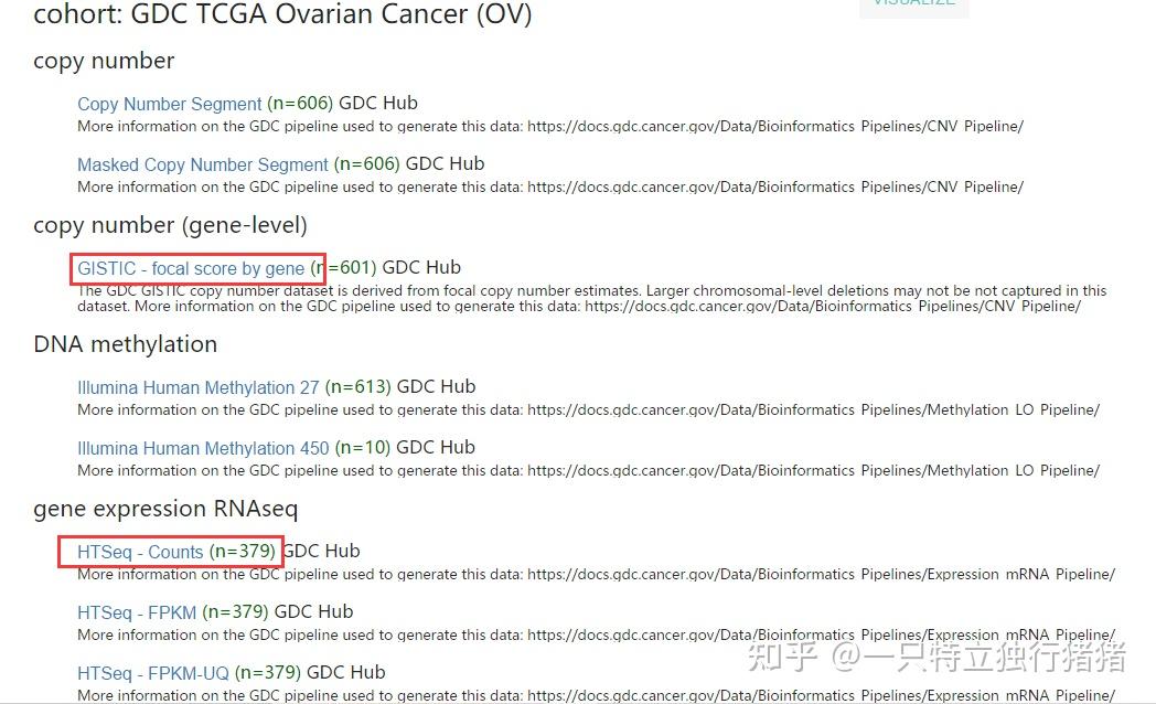 UCSC xena下载、整理TCGA数据集（仅适用TCGA22年3月更新前的版本） - 知乎