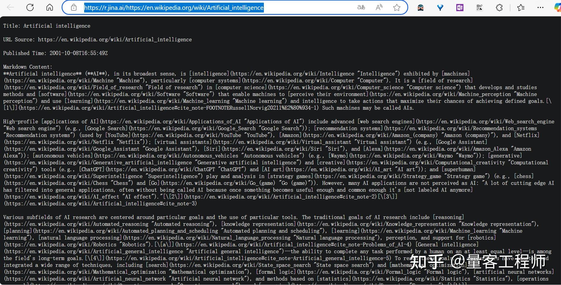“Jina Reader：一站式网页爬取、搜索与事实核查神器 - 知乎