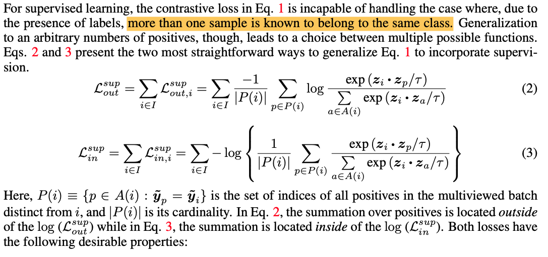 Supervised Contrastive Learning - 知乎