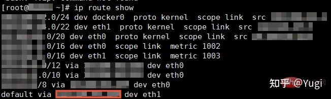 linux怎么查询网关信息 - 知乎
