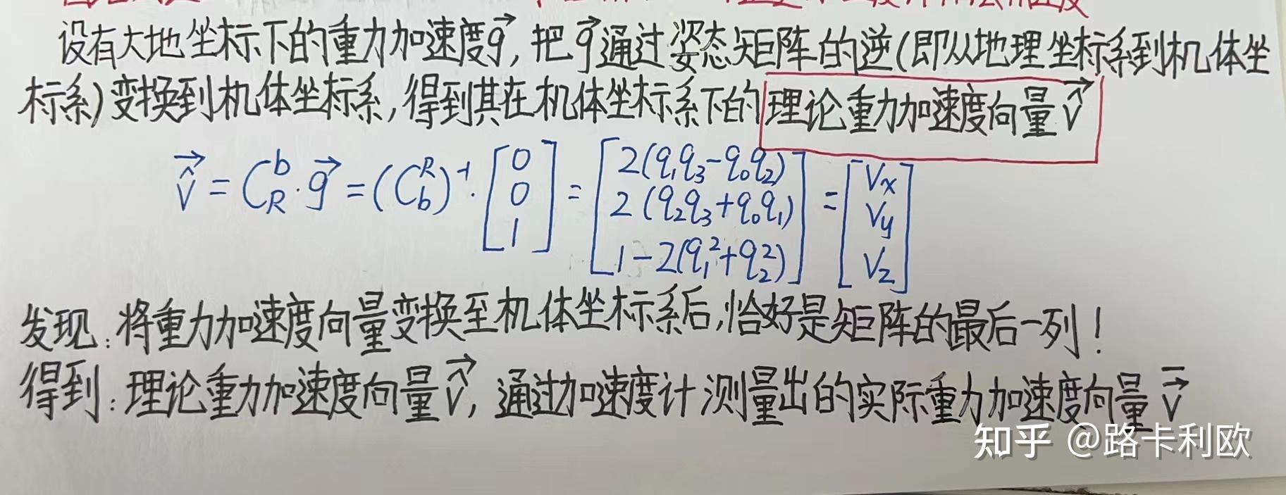 姿态解算：六轴Mahony姿态解算算法 - 知乎