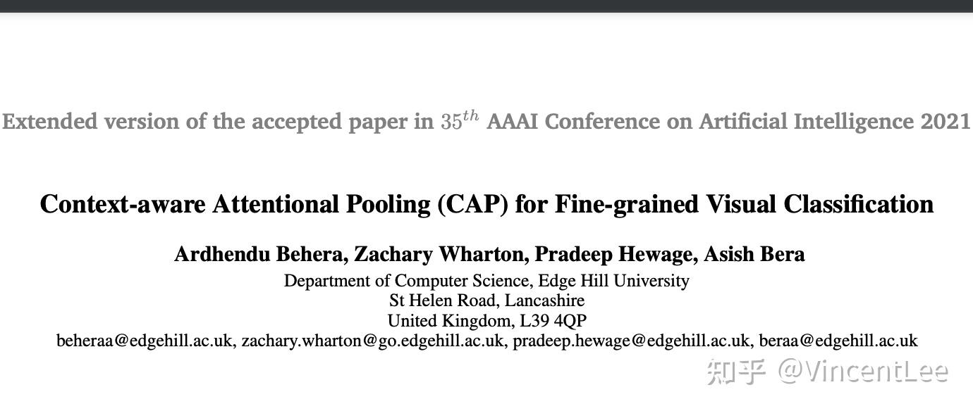 CAP：多重注意力机制，有趣的细粒度分类方案 | AAAI 2021 - 知乎