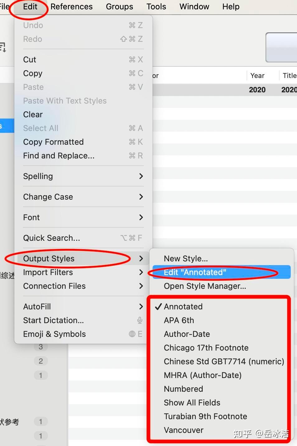 Endnote引用的文献，如何按照时间顺序排列引用 - 知乎