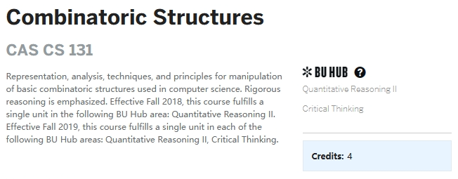 波士顿大学计算机科学专业(BA)该预习什么?重要课程知识点梳理! - 知乎