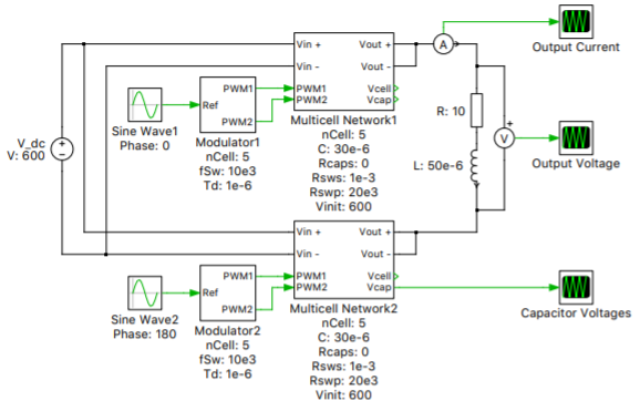 PLECS 应用范例（34）: 飞电容单相逆变器（Flying Capacitor Single-Phase Inverter） - 知乎