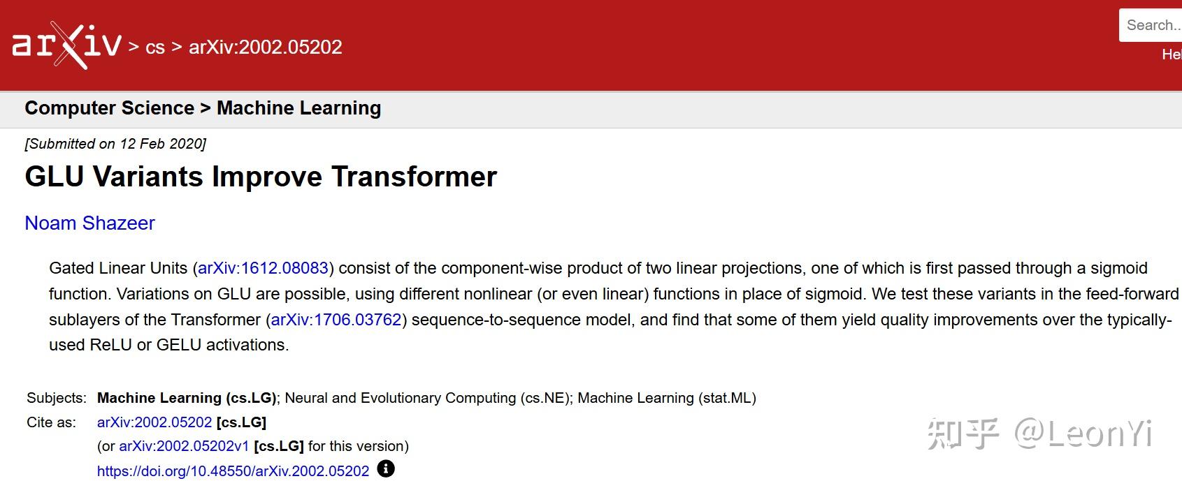 大模型FFN的变化-GLU Variants Improve Transformer - 知乎