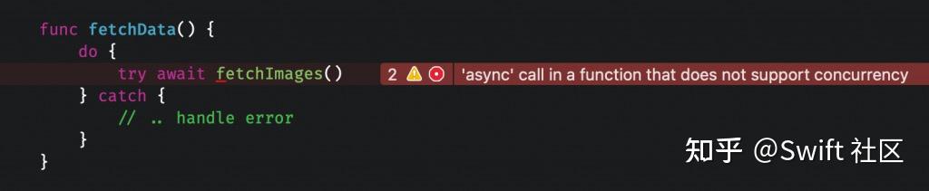 Swift 中的 async/await ——代码实例详解 - 知乎