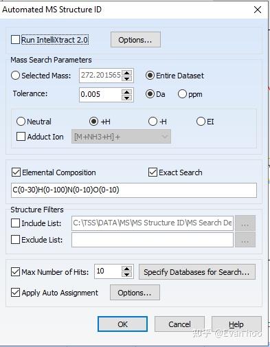 自动化未知物的质谱结构定性——ACD Automated MS Structure ID流程 - 知乎
