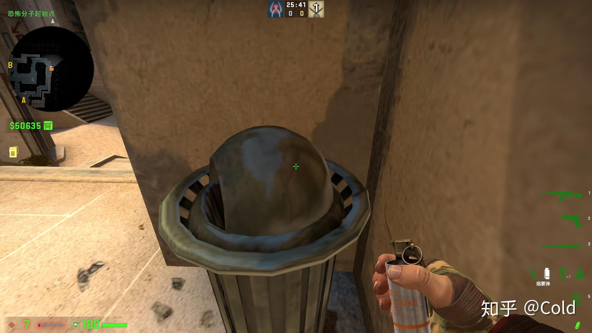 CSGO地图Mirage全分析（3）进攻方默认 - 知乎