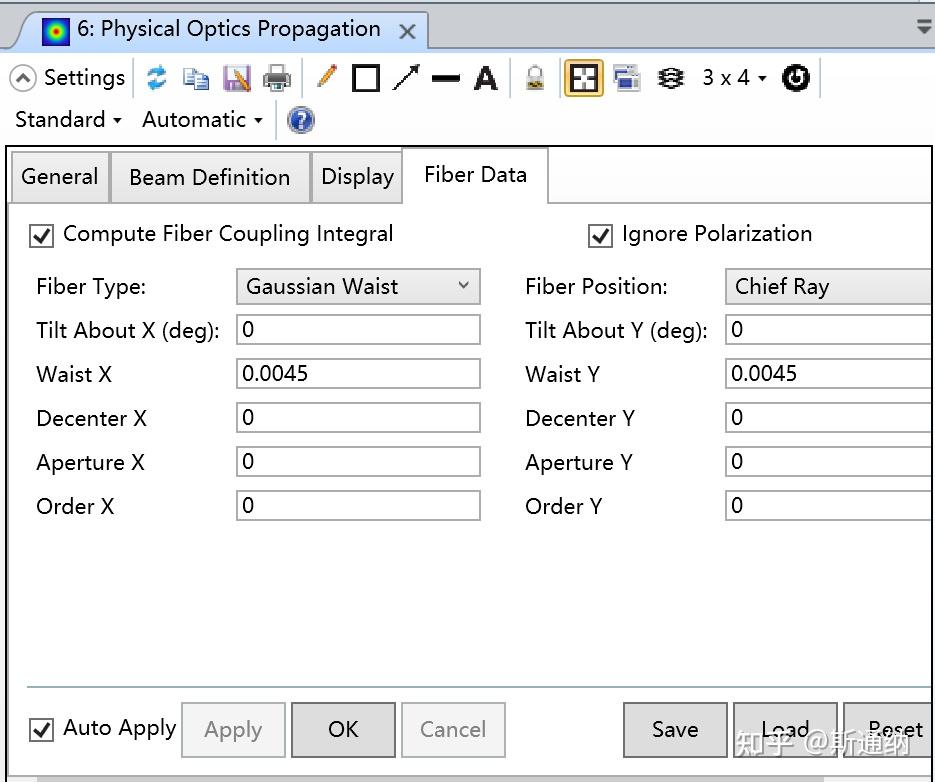 基于zemax物理光学POP的光纤耦合仿真 - 知乎