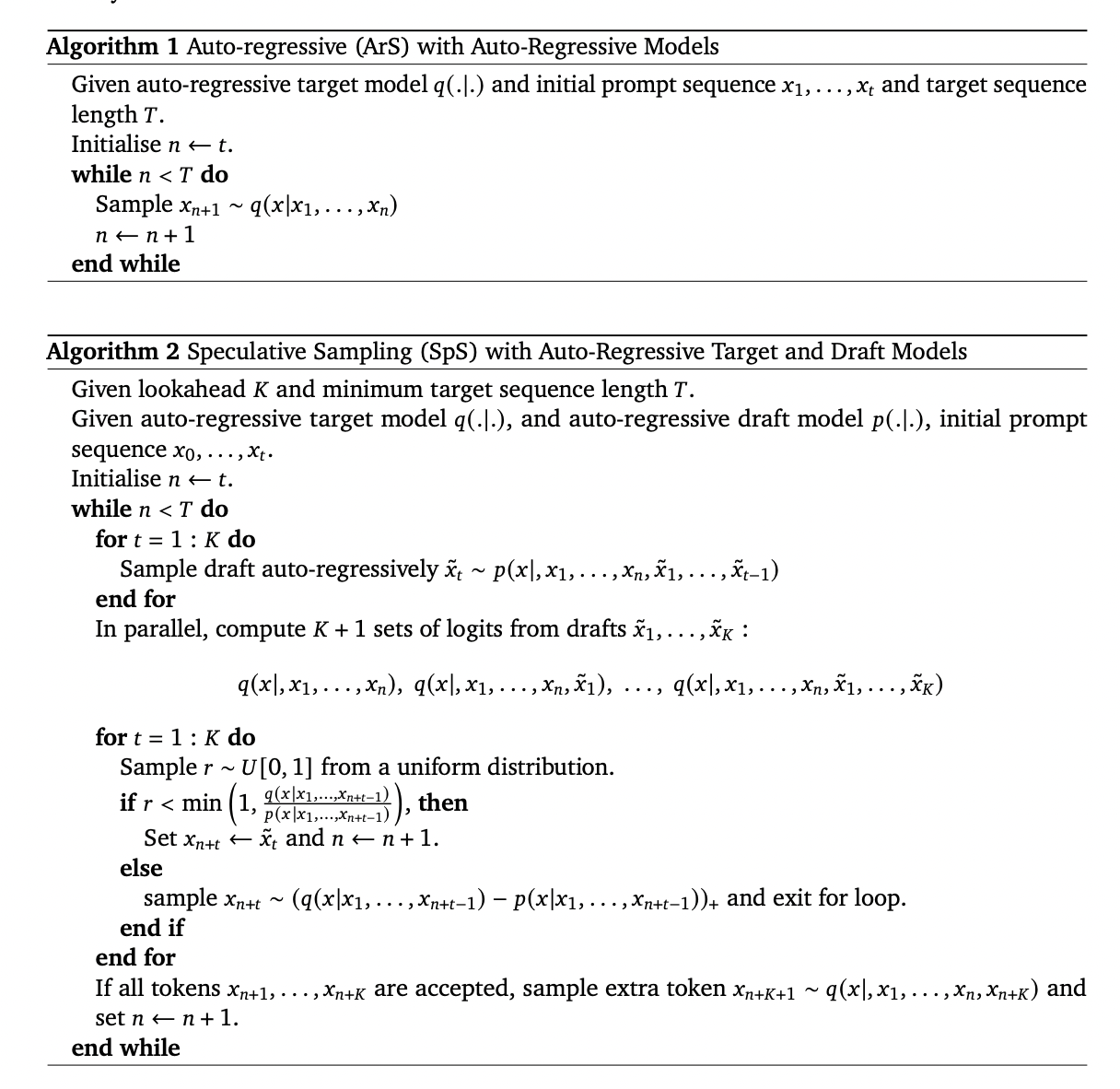 LLM: Speculative sampling / decoding - 知乎