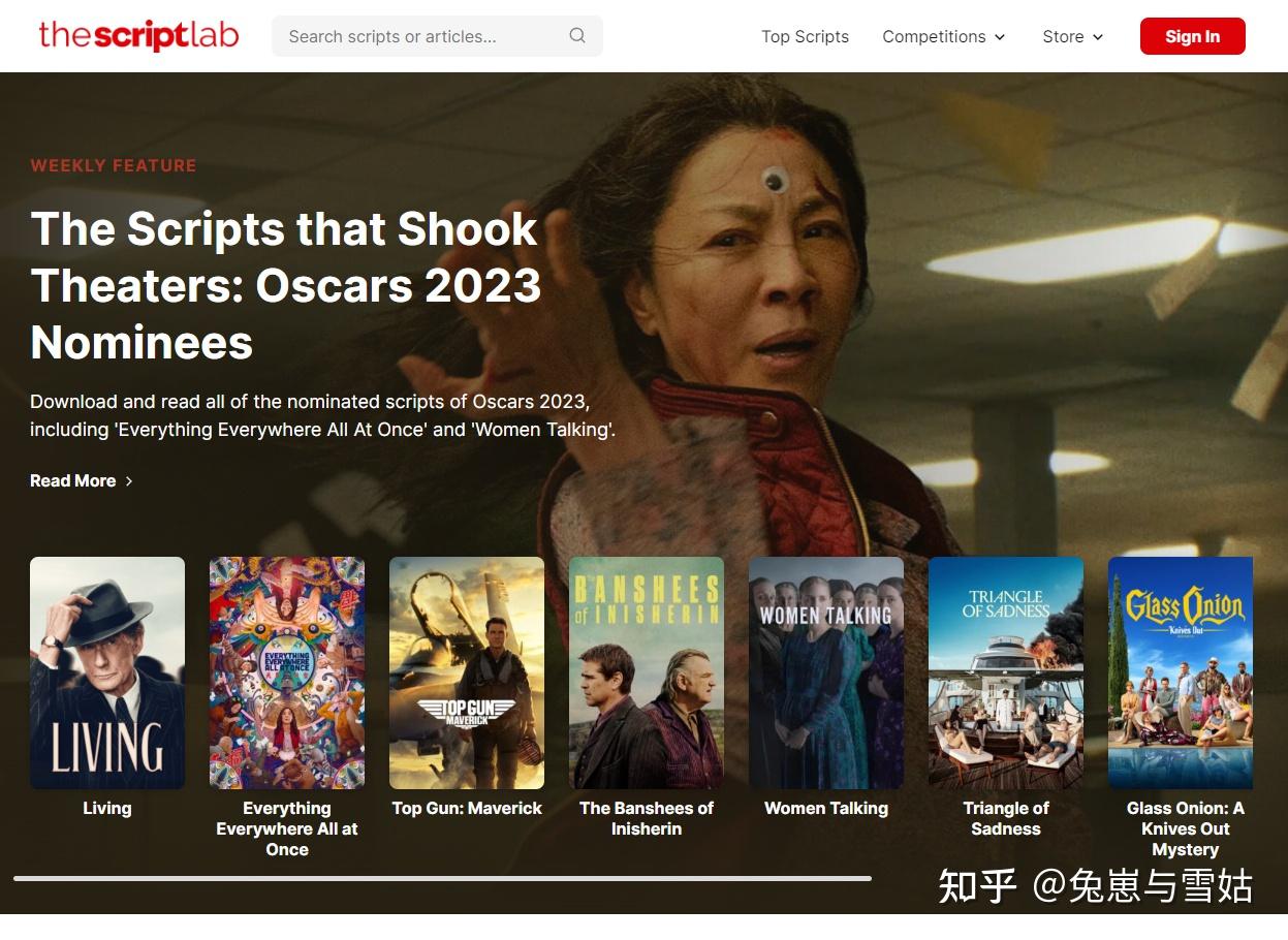 国内外电影话剧剧本搜索方法（持续更新中） - 知乎