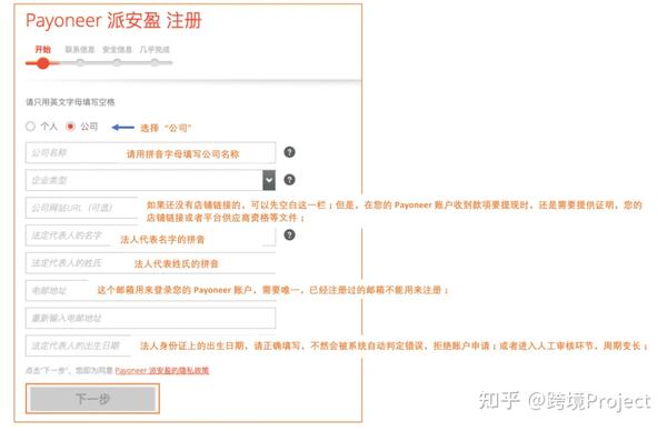 派安盈Payoneer账户注册与多功能使用教程 - 知乎