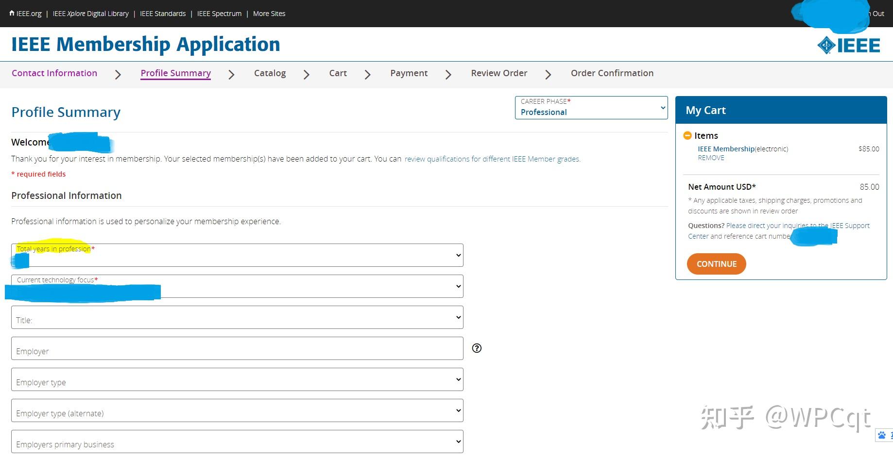IEEE会员申请流程 - 知乎