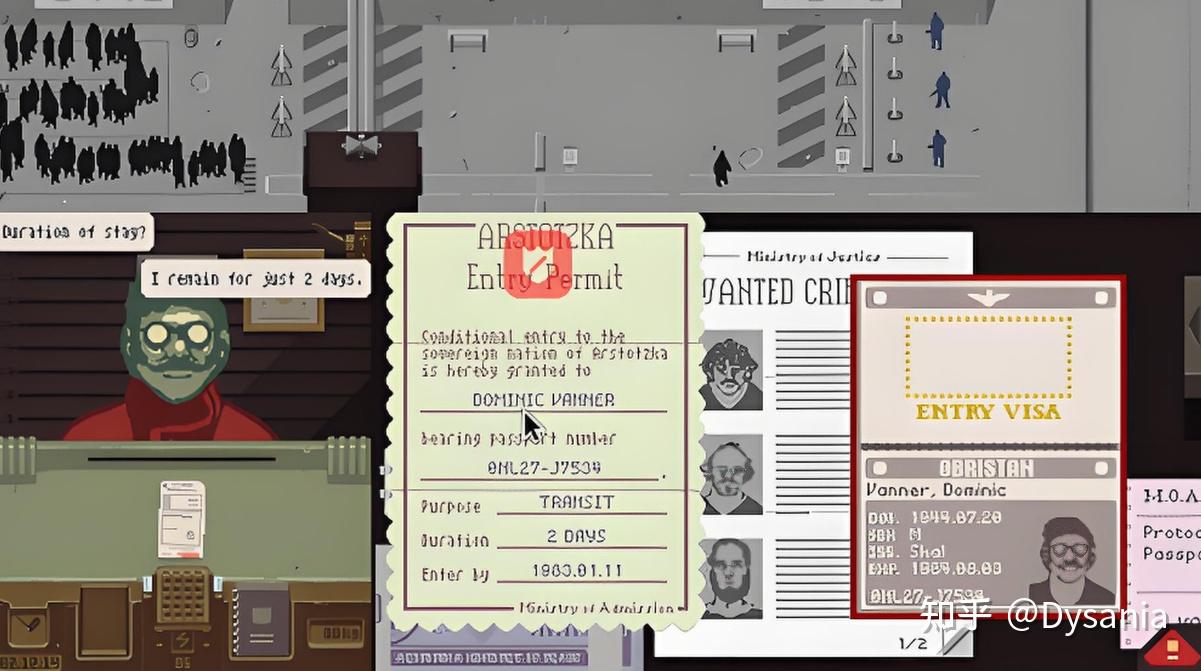 为何《Paper, Please》这款游戏会是众多游戏作品集的参考对象？ - 知乎