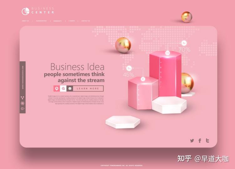 19款高级商务立体数据图表立体海报元素psd设计素材 Stereo Data Sheet Psd Material 知乎