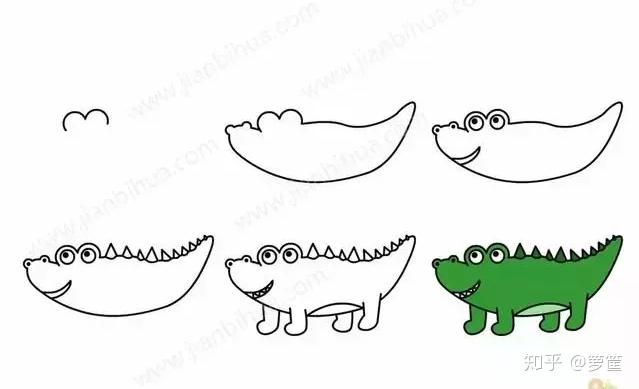 100多种超萌漫简笔小动物头像画法，值得收藏临摹！ - 知乎