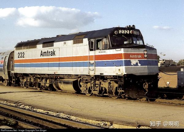 6、一代经典——EMD F40PH型内燃机车 - 知乎
