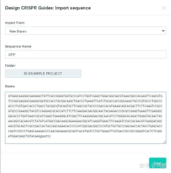 使用benchling网站设计sgRNA - 知乎