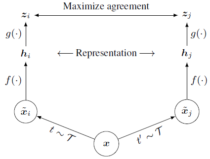 SimCLR：用于视觉表征的对比学习框架 - 知乎