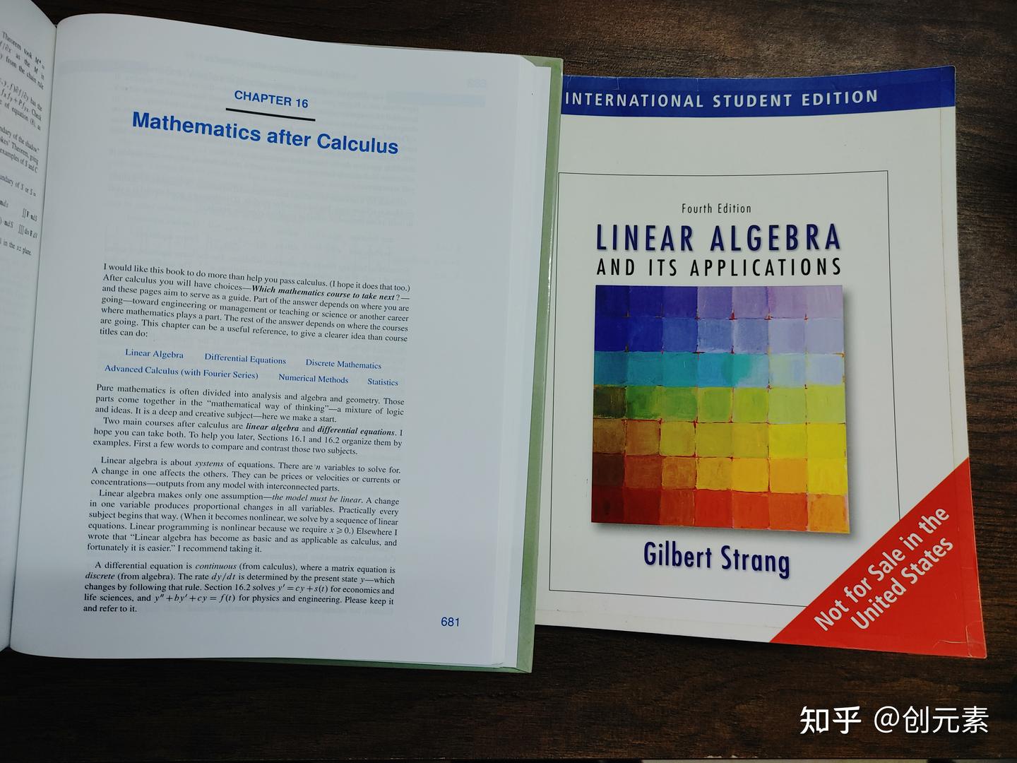 Gilbert Strang Calculus MIT微积分课本里的数学学习路线图 第16章 微积分后的数学 Mathematics ...