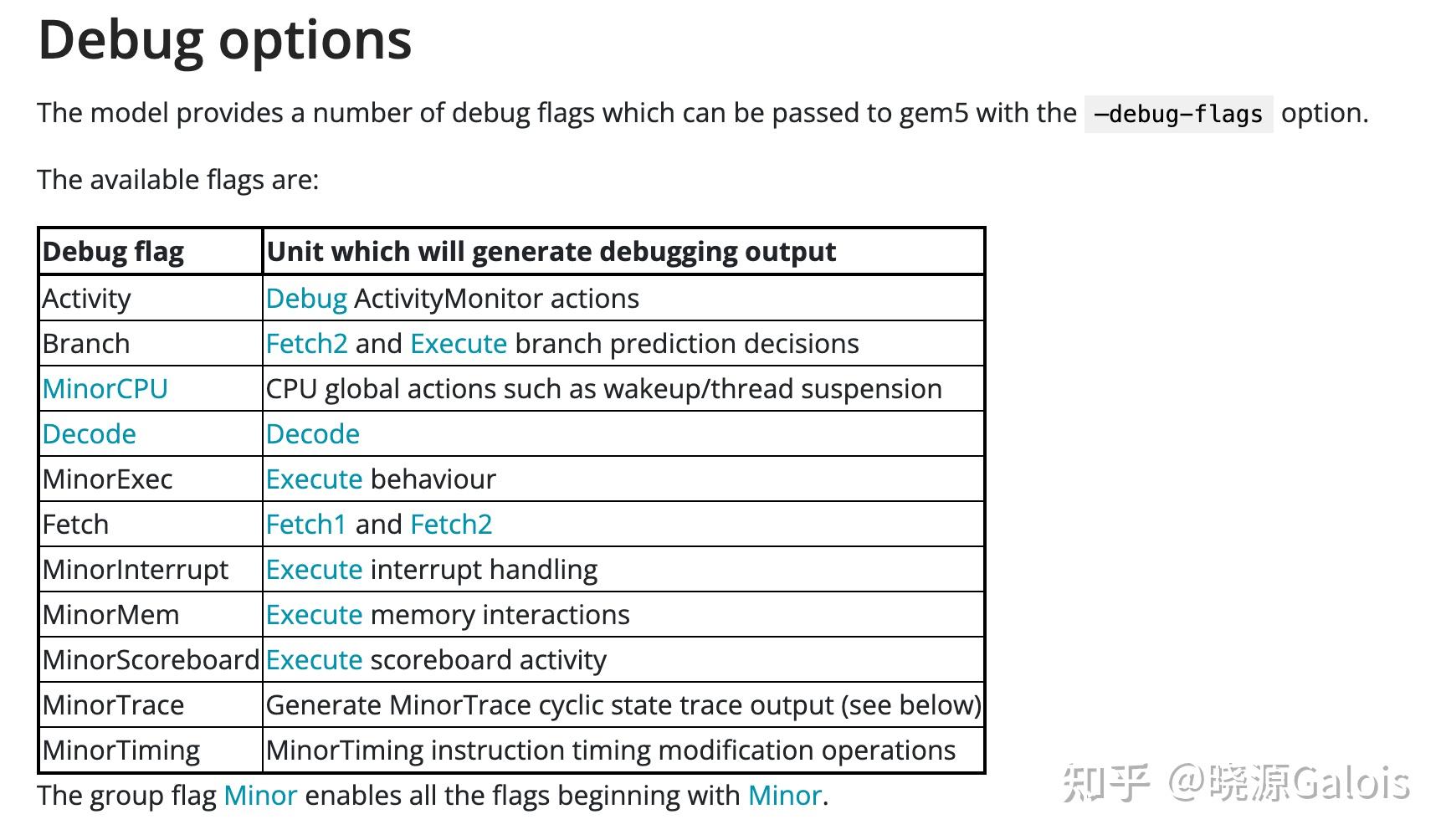 gem5：Minor CPU模型（施工中） - 知乎