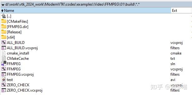 VTK9.3+CMake+VS2022+FFMPEG简单测试 - 知乎