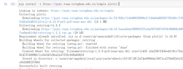 pip install plotly安装失败的解决办法 - 知乎