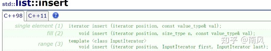 STL——list使用和模拟 - 知乎