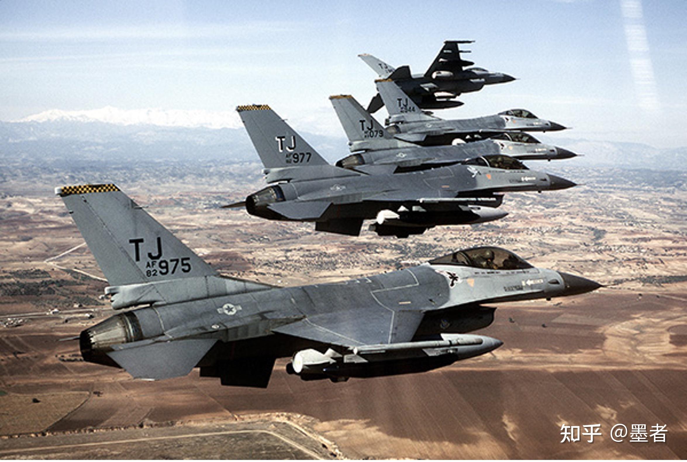F-16战斗机A/B、C/D、E/F/I、V型号之间的区别 - 知乎