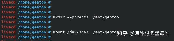 最新Gentoo Linux安装教程 – 第1部分 - 知乎
