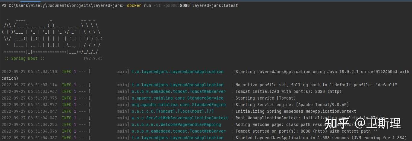 Spring Boot官方推荐的docker镜像编译方式 分层jar包 知乎