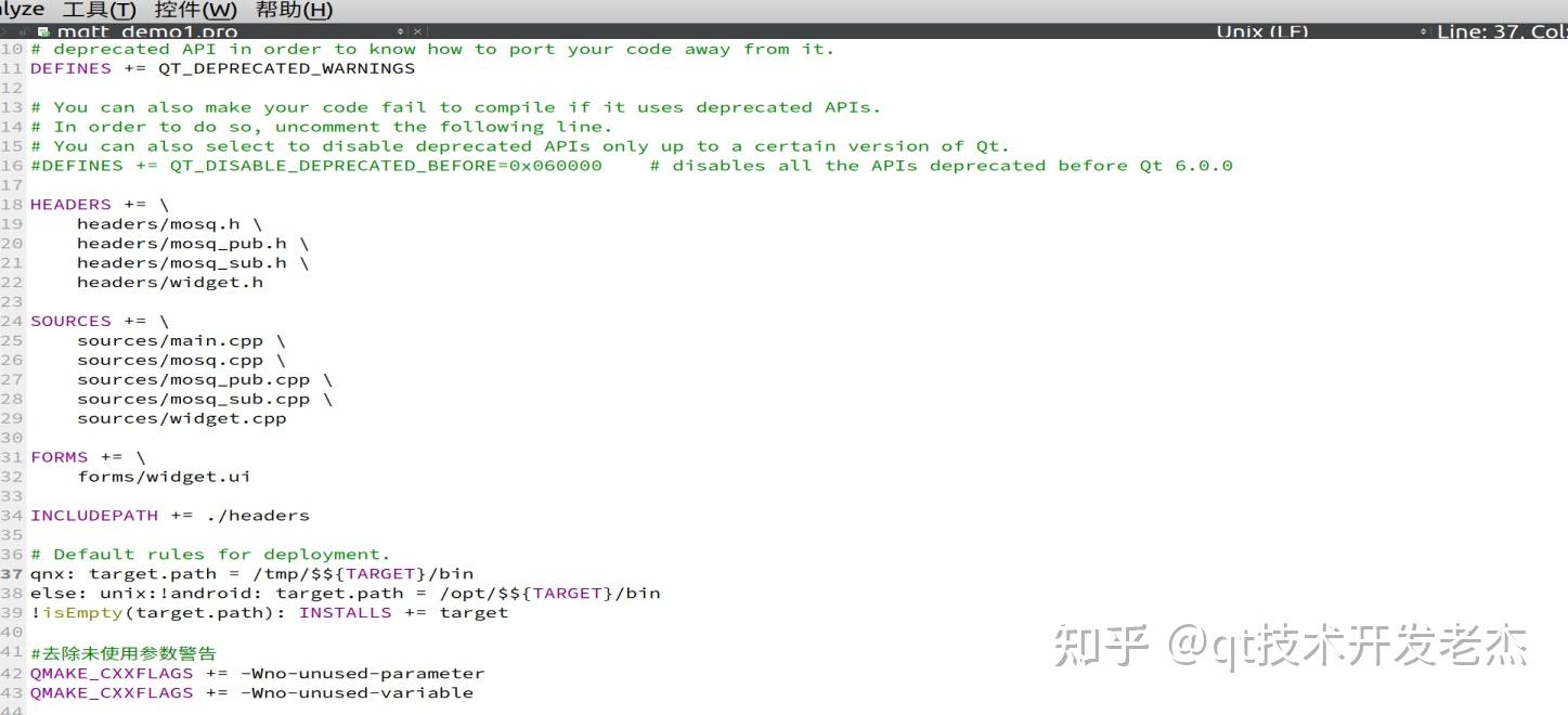 QT使用外部库 - 知乎