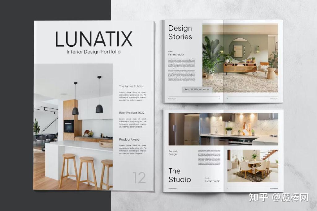 商业产品宣传画册排版模板 | Adobe InDesign - 知乎