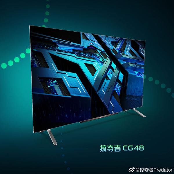 CES 2022：Acer发布三款游戏显示器 48英寸OLED可还行 - 知乎