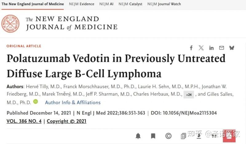 全球首款CD79B ADC药物注射用维泊妥珠单抗(优罗华、Polivy、Polatuzumab Vedotin)新适应症在华申报上市 - 知乎