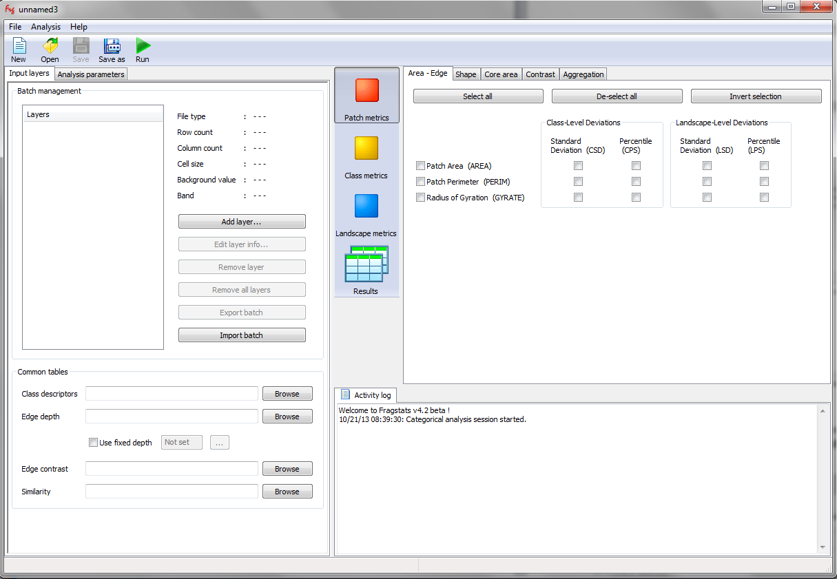Fragstats官方入门教程2 完整的分析流程【重点】 - 知乎