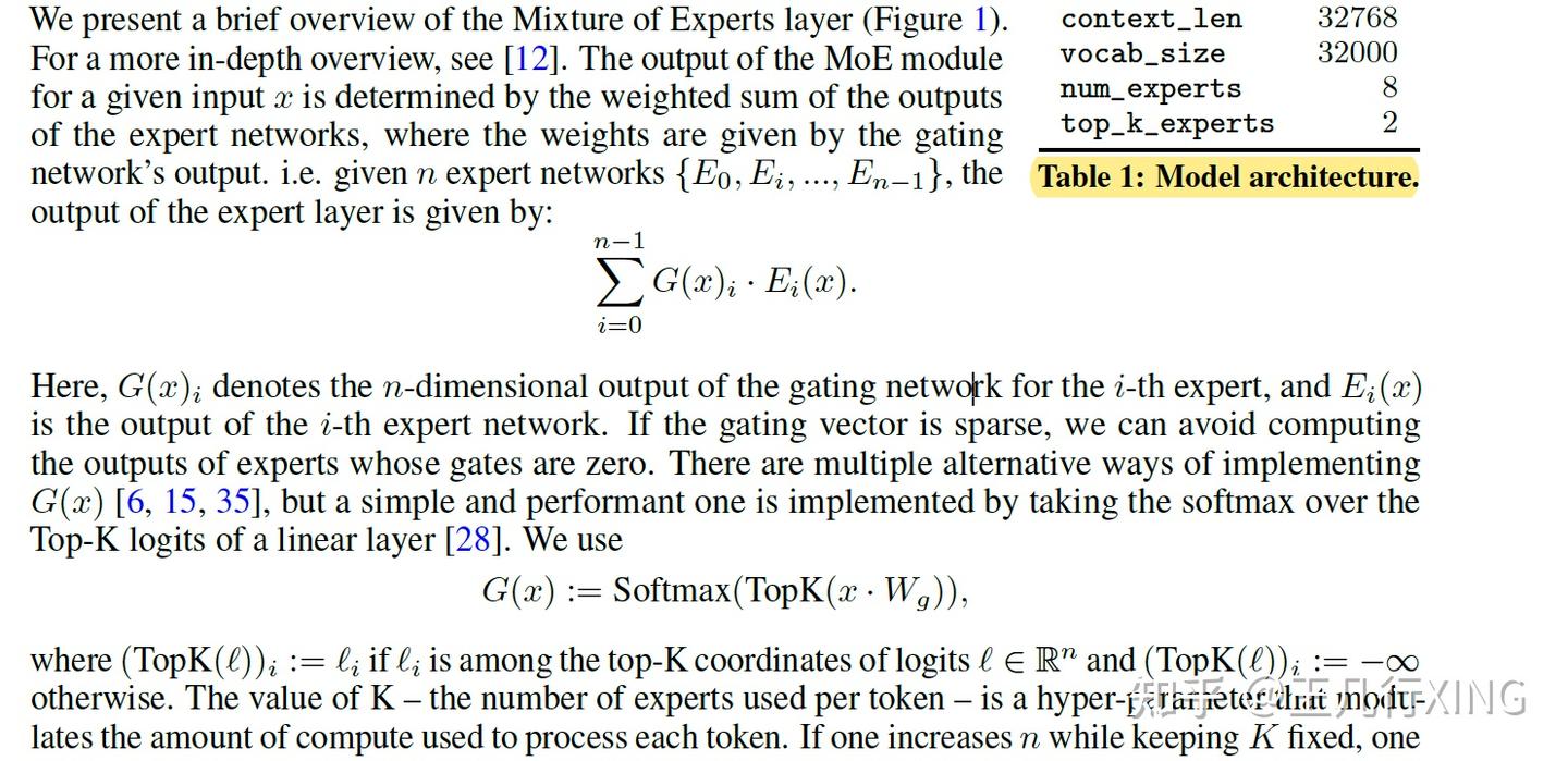论文精读：Mistral X MoE - 知乎