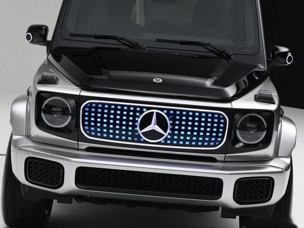 仰望U8最大对手！实拍奔驰EQG概念车 - 知乎