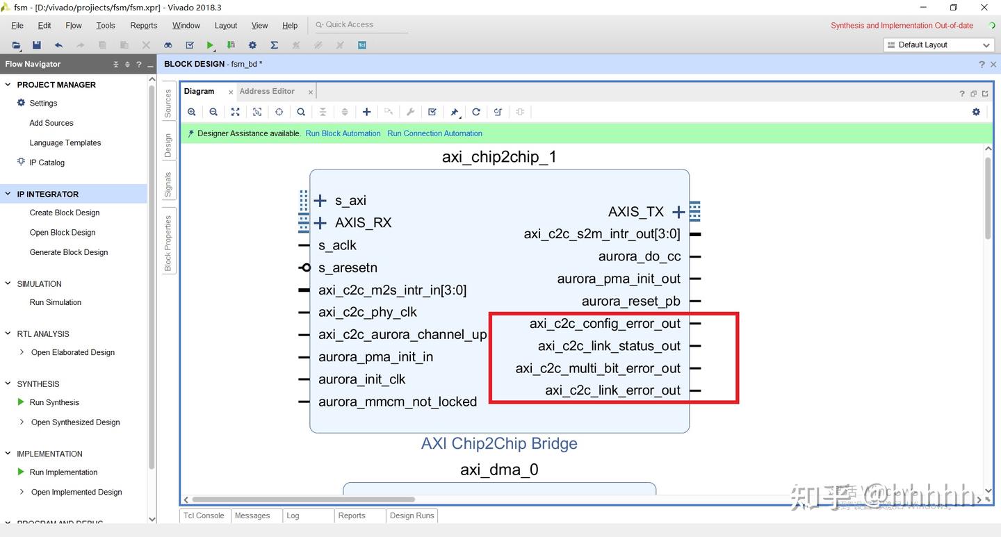 AXI Chip2chip Bridge IP核使用说明 - 知乎