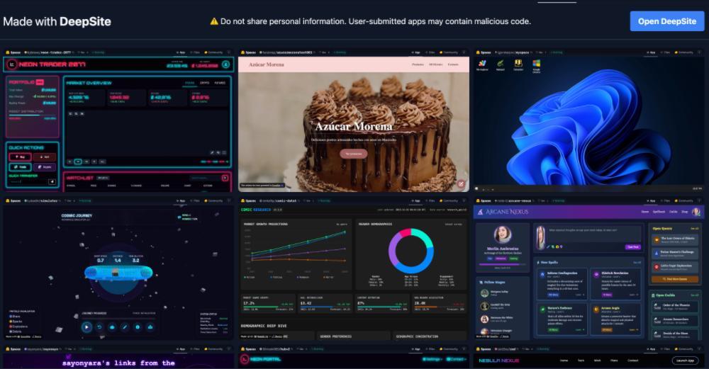 DeepSeek开源生态再下一城！DeepSite V2上线，一句话建网页、做动画、改样式 - 知乎