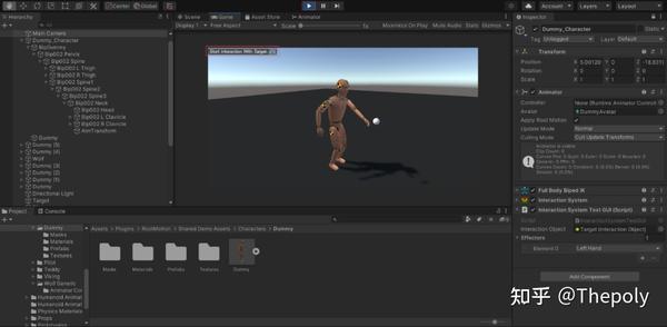 Unity | Finak IK基础组件功能使用 - 知乎