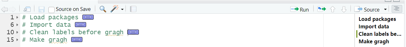 增加R程序可读性的小技巧——section header - 知乎